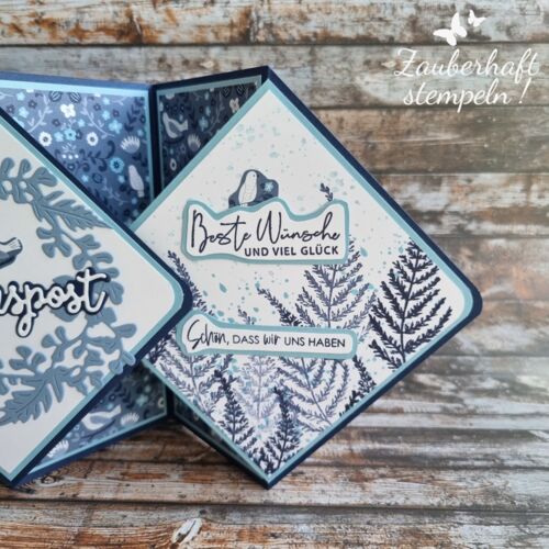 Triple Floating Diamond Card - Zauberhaft stempeln Triple Floating Diamond Card - Zauberhaft stempeln